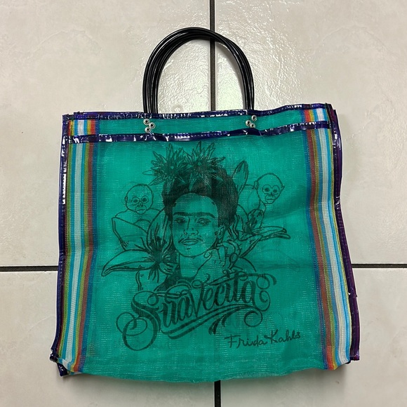 Accessories | Frida Kahlo Mesh Shopping Bag | Poshmark